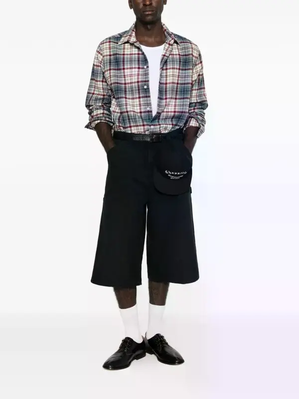 WILLY CHAVARRIA Check-pattern Button-down Shirt