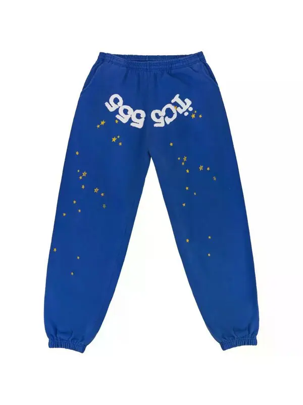 SP5DER Tc5 Guardian Angel Track Pants - Blue