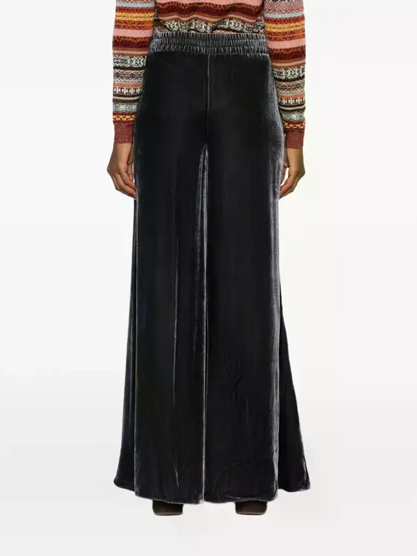 Zimmermann Velvet Palazzo Pants