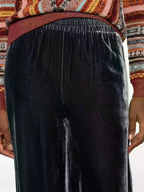 Zimmermann Velvet Palazzo Pants