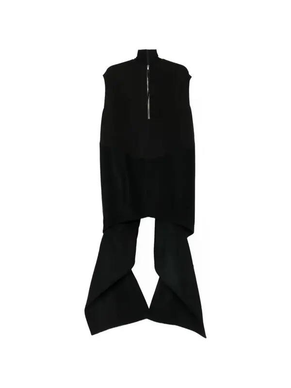 Rick Owens Asymmetric Panelled Sweater