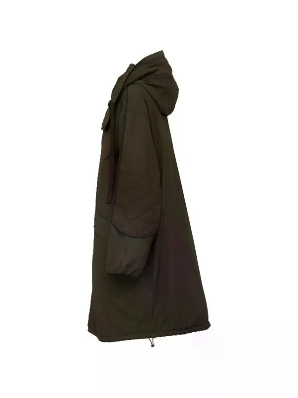 N°21 Quilted-panel Parka