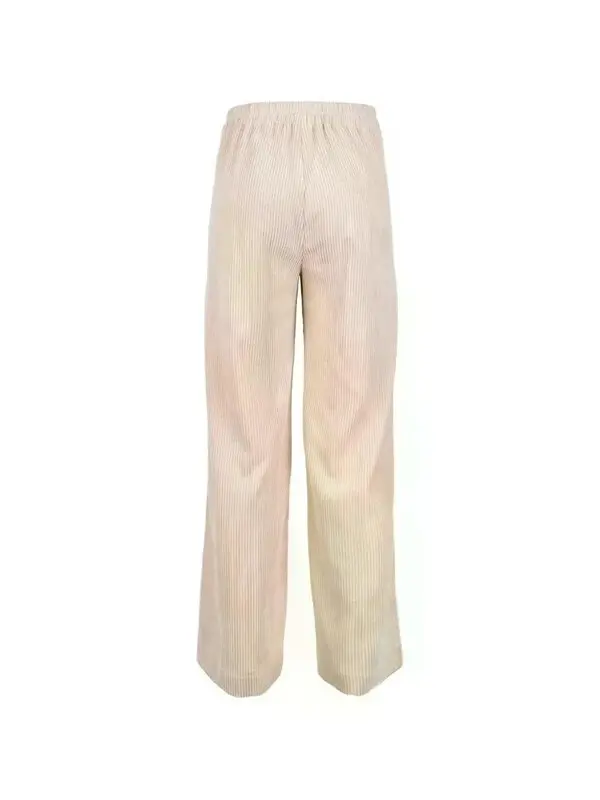 VIA MASINI 80 Corduroy-effect Straight-leg Trousers