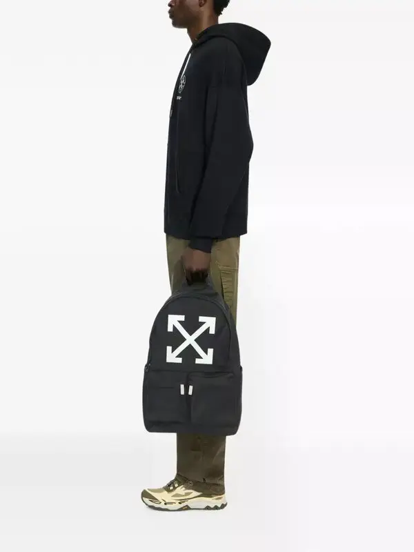 Off-White Full Arrow Backpack - Black