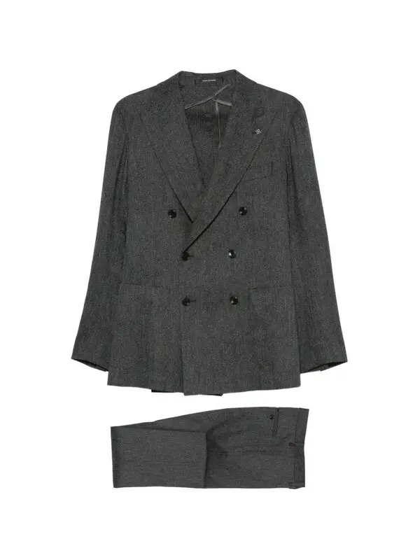 Tagliatore Pin-lapel Double-breasted Suit