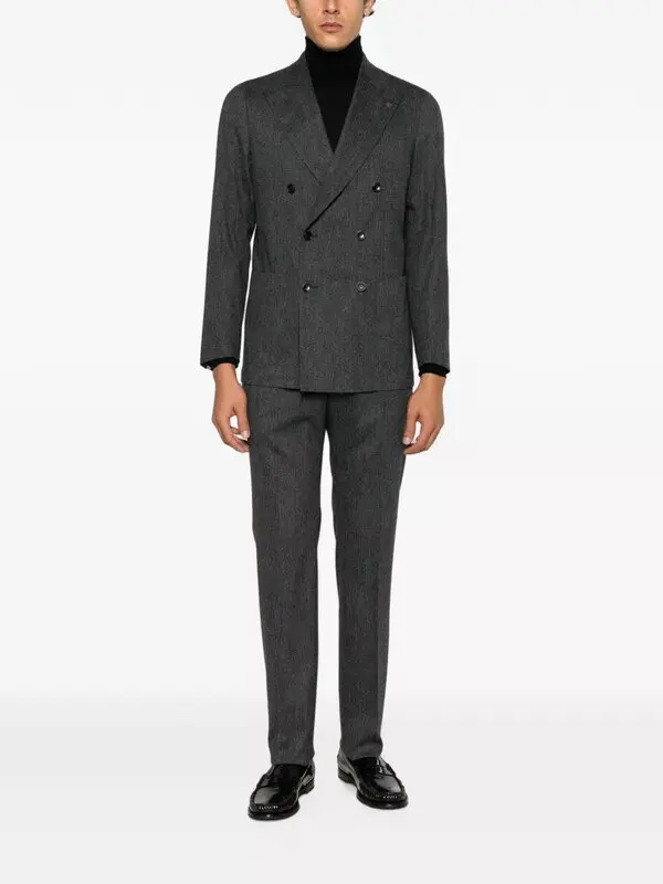 Tagliatore Pin-lapel Double-breasted Suit