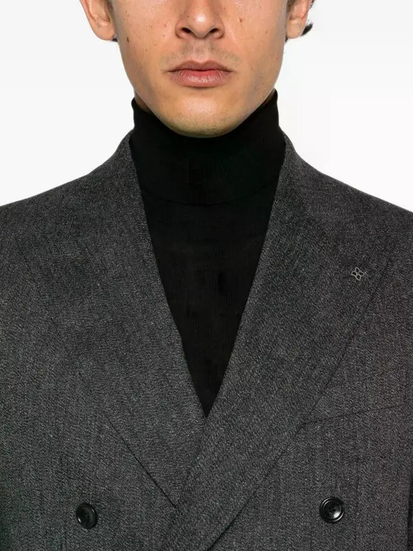 Tagliatore Pin-lapel Double-breasted Suit