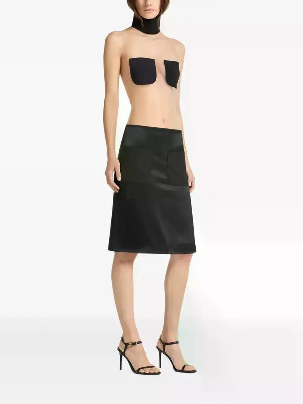 COURREGES Two-pocket Illusion Bodysuit