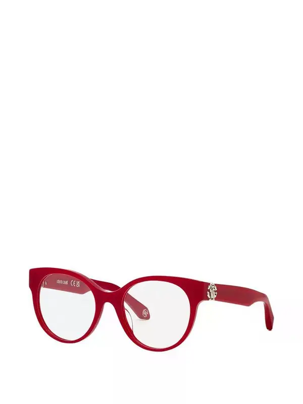 Roberto Cavalli Cat-eye Frame Glasses - Red