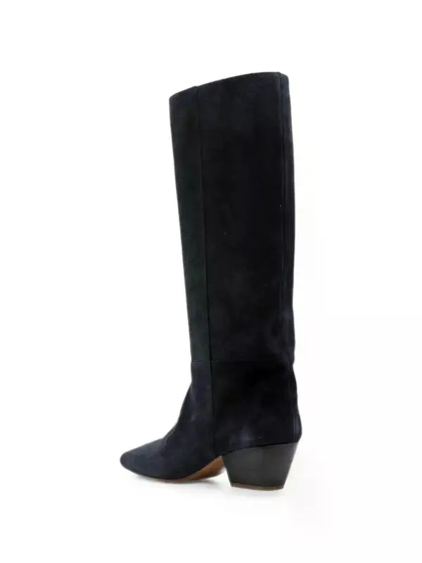 FORTE_FORTE Suede Knee-high Boots