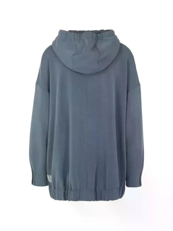 MARCCAIN Logo-tape Zip-up Hoodie