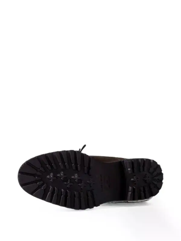 LES HÉRITIERS Lace-up Suede Hiking Boots