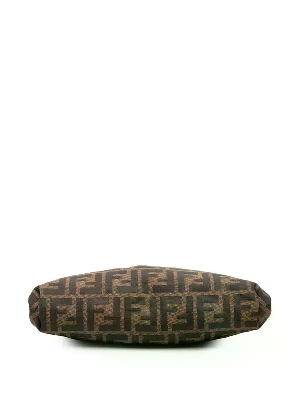 Fendi 2000-2010 Small Zucca Canvas Shoulder Bag