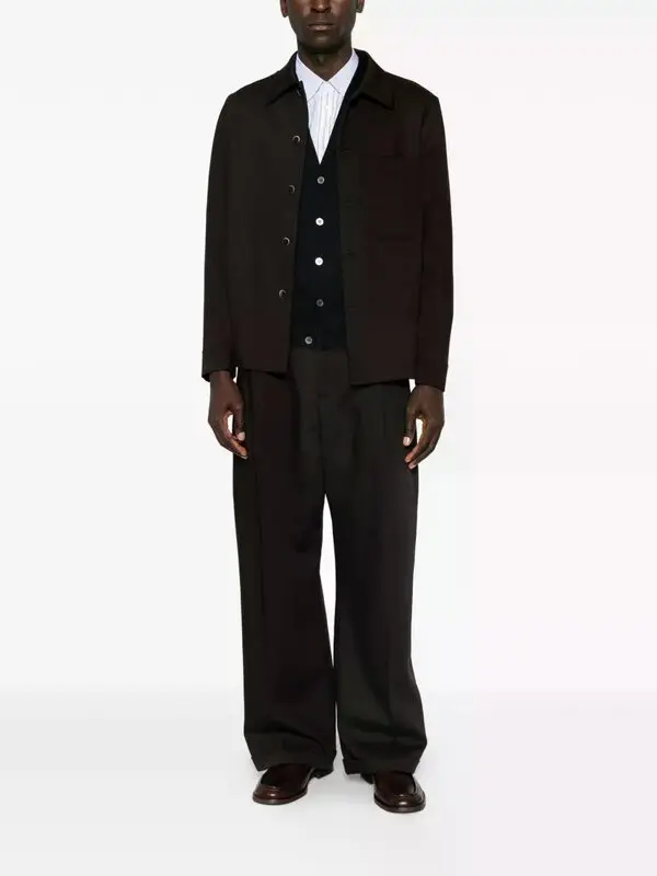 Alpha Studio Button-fastening V-neck Waistcoat
