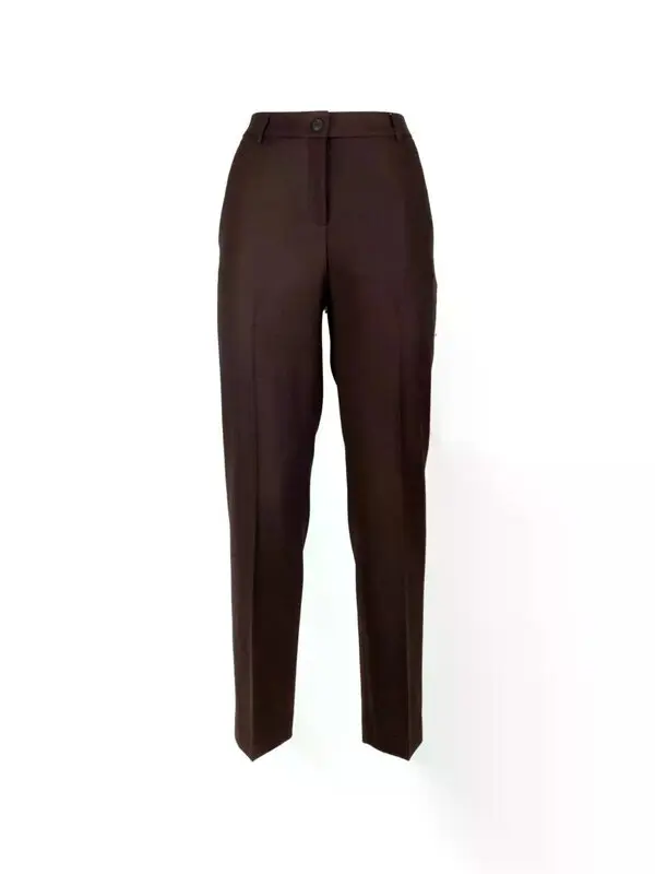 VIA MASINI 80 Straight-leg Tailored Trousers