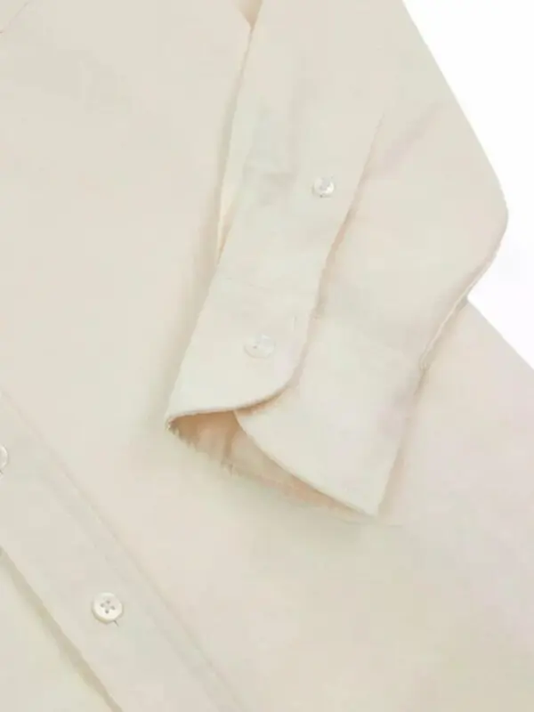DRAKE'S Long Point-collar Shirt
