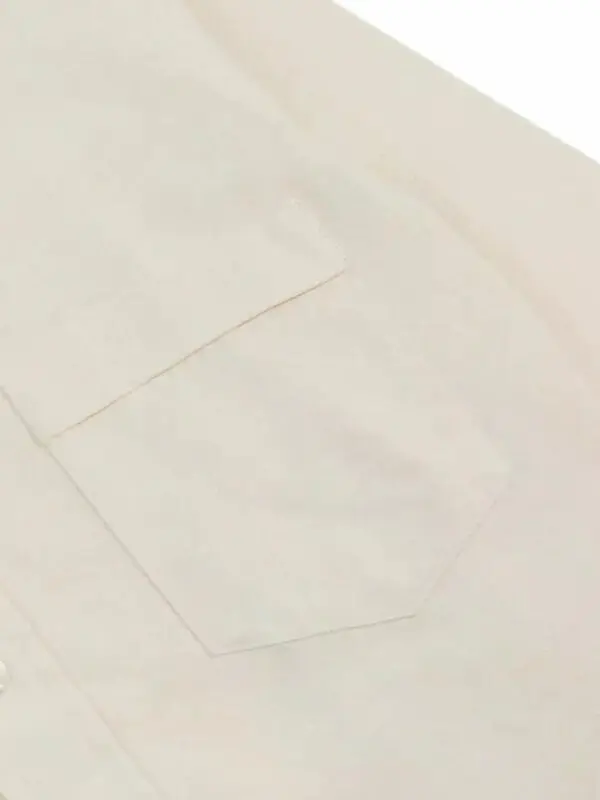 DRAKE'S Long Point-collar Shirt