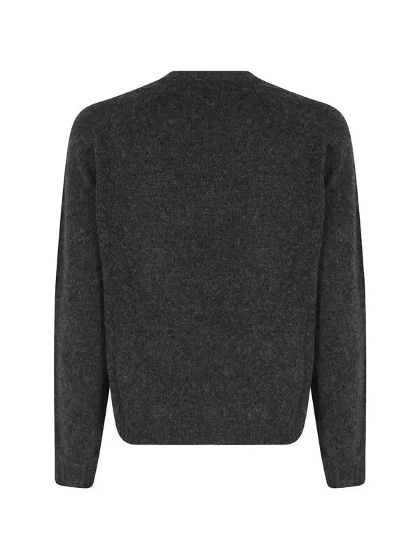 ROBERTO COLLINA V-neck Raglan-sleeve Sweater