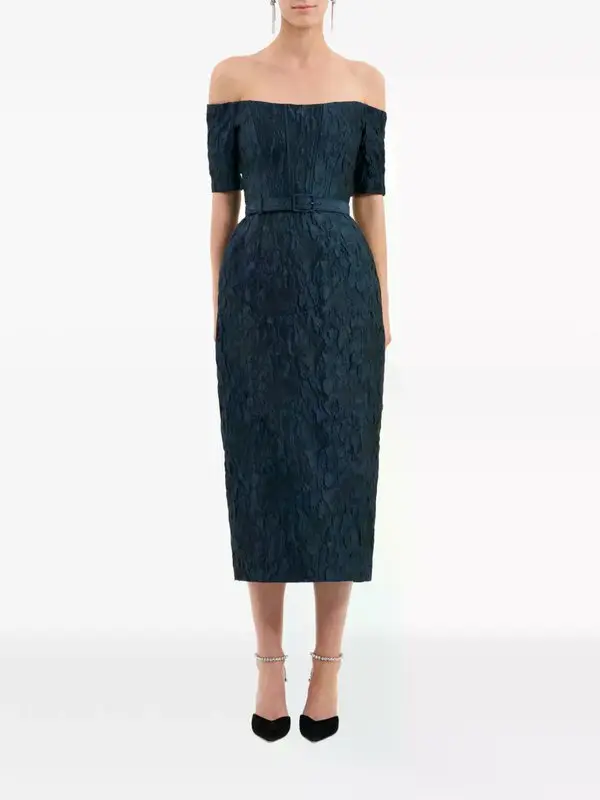 Rebecca Vallance Cascades Midi Dress