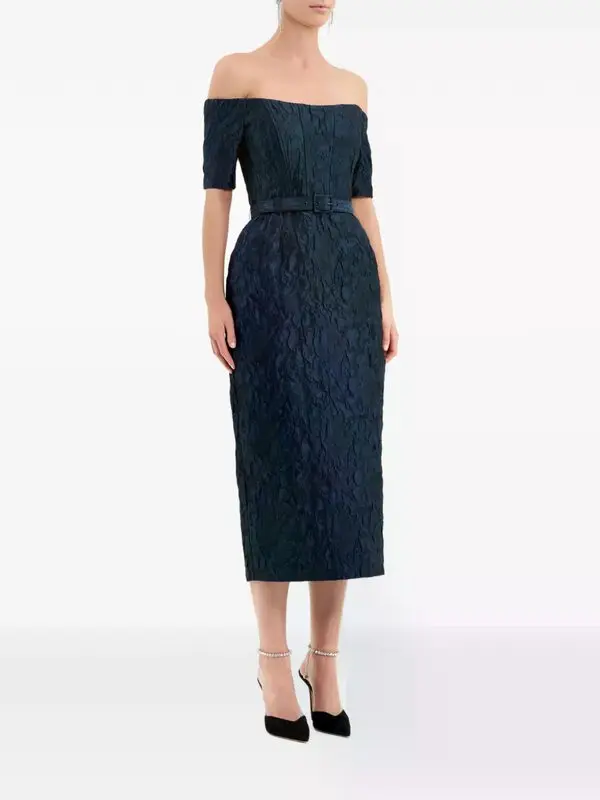 Rebecca Vallance Cascades Midi Dress