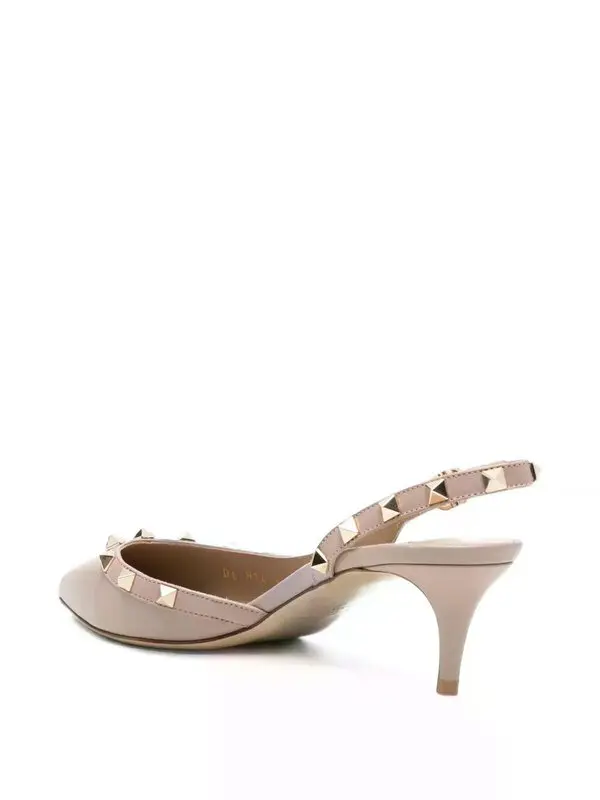 Valentino Garavani Rockstud-embellished Slingback-strap Pumps