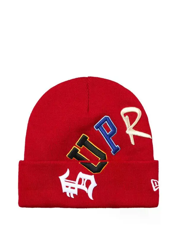 Supreme X New Era ® Arc Beanie Hat - Red