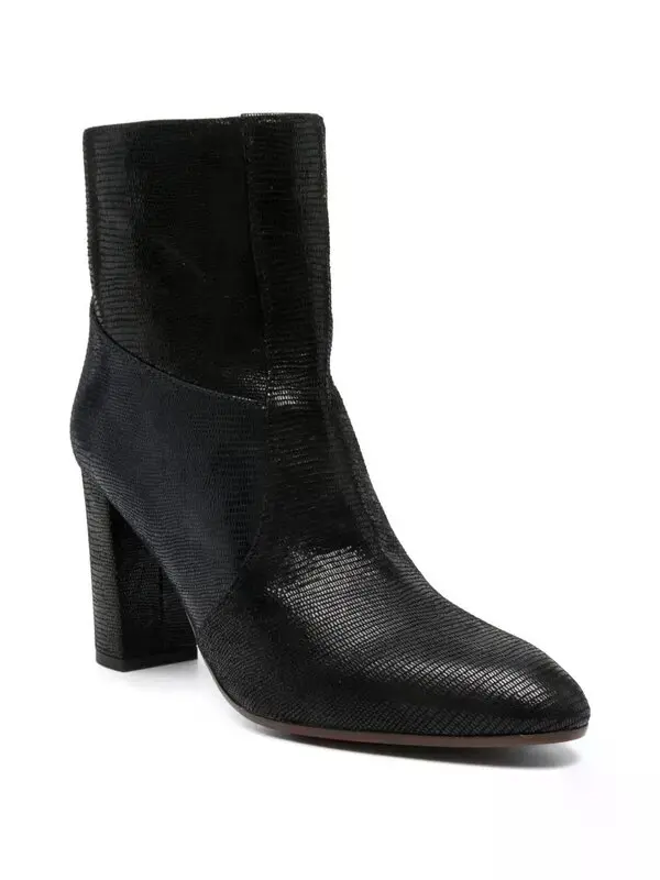 Chie Mihara Etyu Lizard-effect Leather Ankle Boots