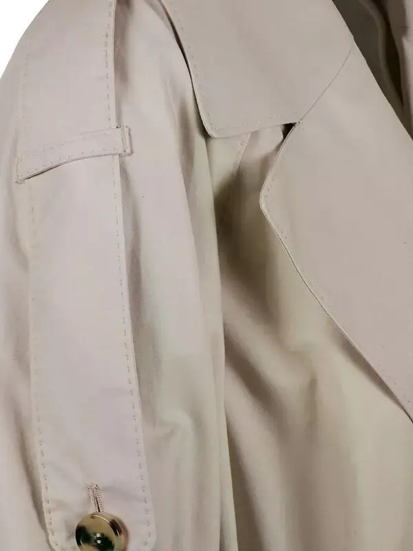 Max Mara Double-breasted Belted Trench Coat