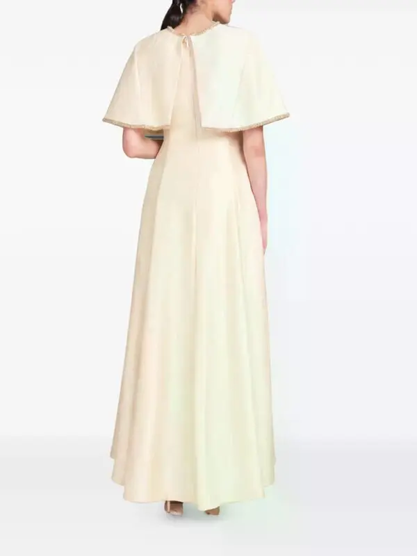 BARUNI Maxi Alya Cape-overlay Dress