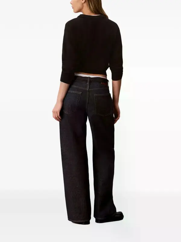 Calvin Klein Logo-patch Baggy Jeans