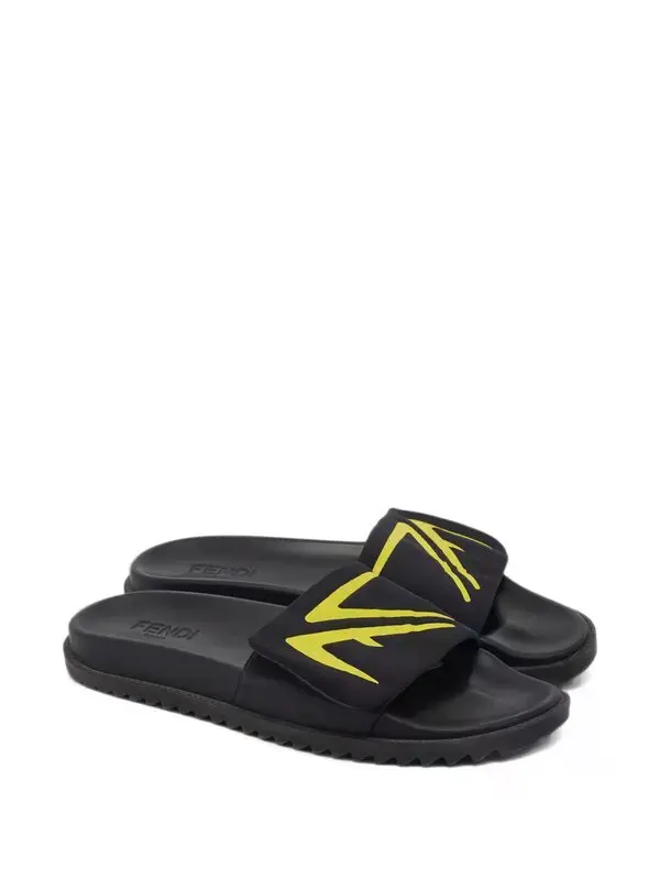 Fendi Logo-print Pool Slides