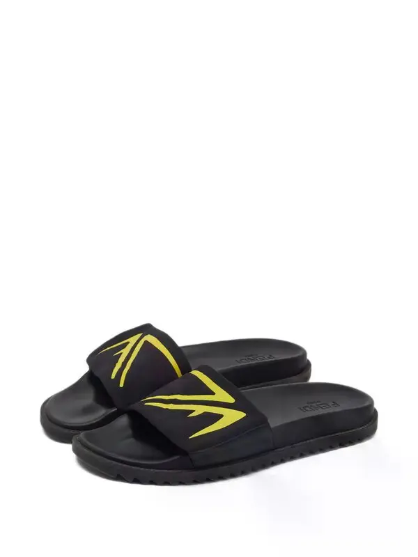 Fendi Logo-print Pool Slides