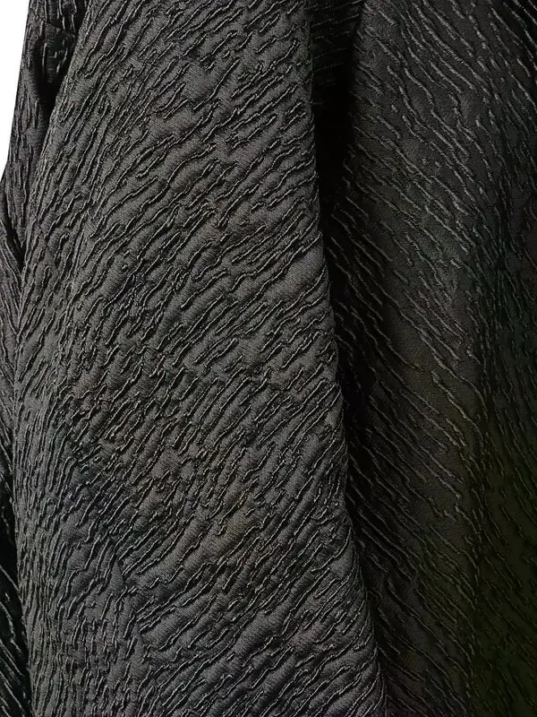 Max Mara Jacquard-effect Notch-lapel Coat