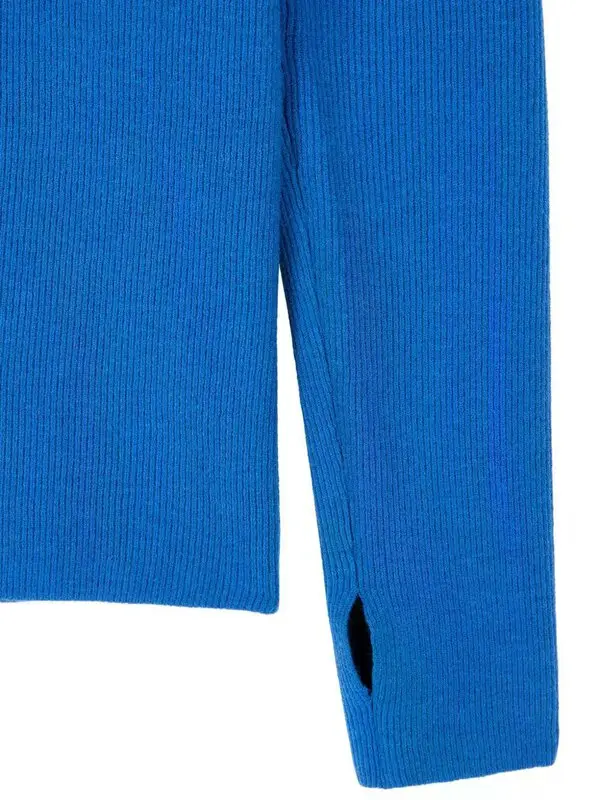 STUDIO TOMBOY Ribbed-knit Hoodie