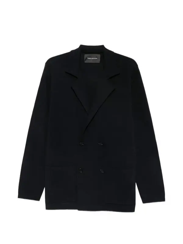 Tagliatore Double-breasted Knitted Blazer