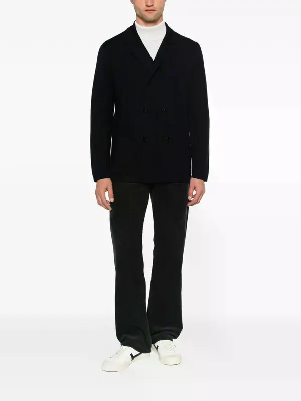 Tagliatore Double-breasted Knitted Blazer