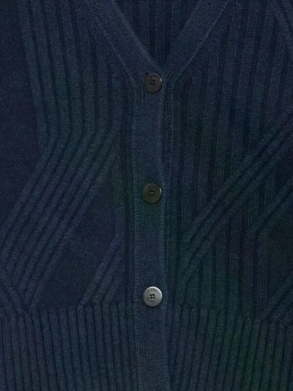 JOSEPH Ribbed-knit V-neck Cardigan