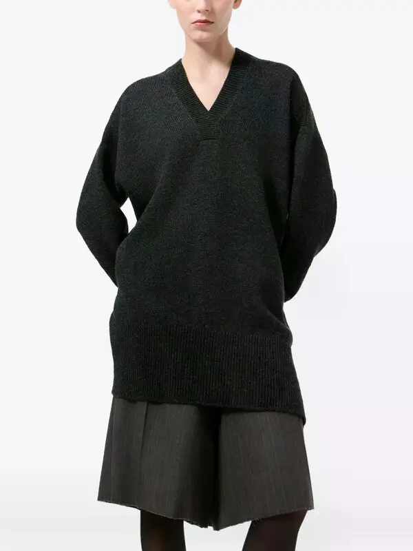 Our Legacy Raise V-neck Sweater - Grey