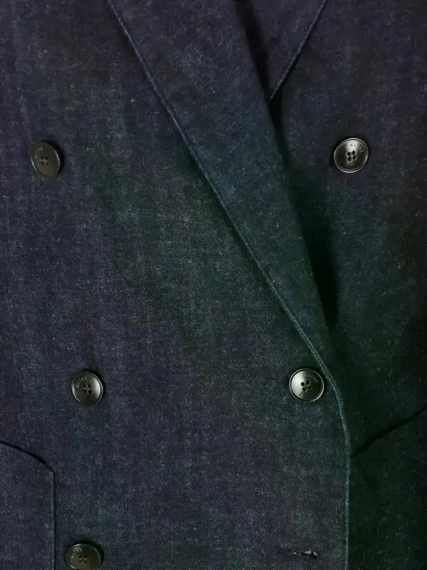 MYTHS Double-breasted Denim Blazer