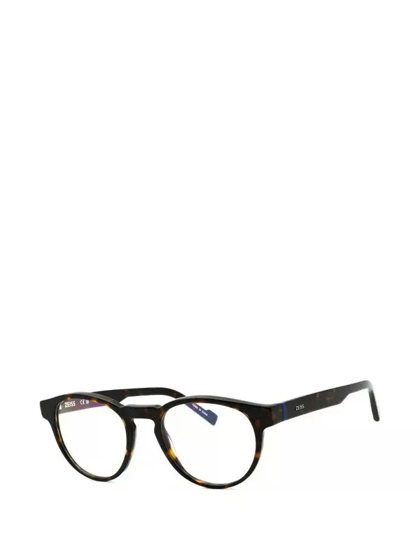 ZEISS Tortoiseshell-effect Round-frame Glasses