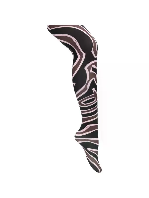 Emilio Pucci Iride-print Tights