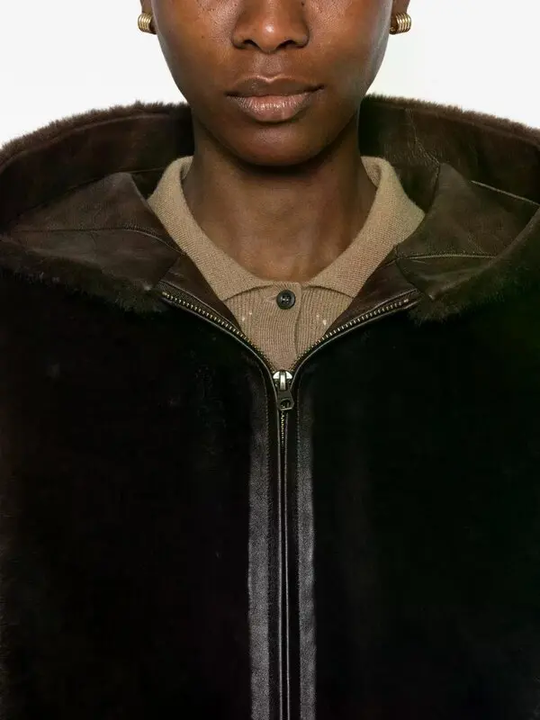 Sandro Faux-fur Hooded Jacket