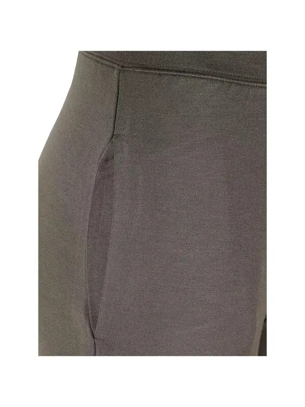 Majestic Filatures Elasticated-waistband Straight-leg Trousers