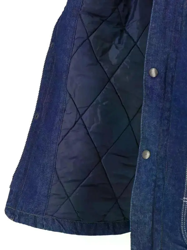 ROY ROGER'S Drawstring Hooded Denim Jacket