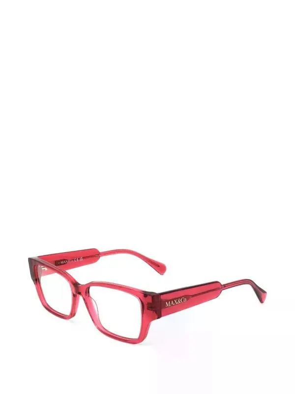 MAX&CO. Rectangle-frame Glasses