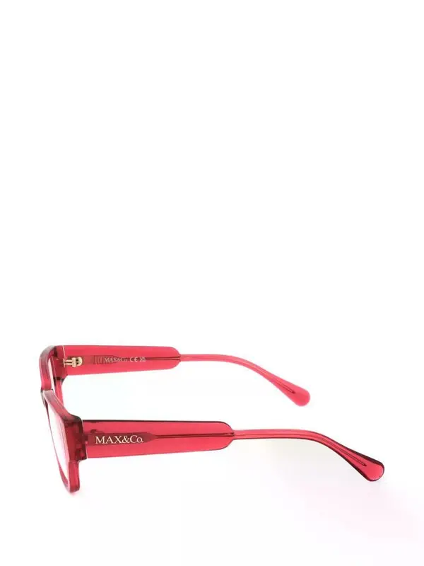 MAX&CO. Rectangle-frame Glasses