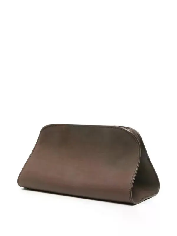THE ROW Peggy Leather Clutch Bag