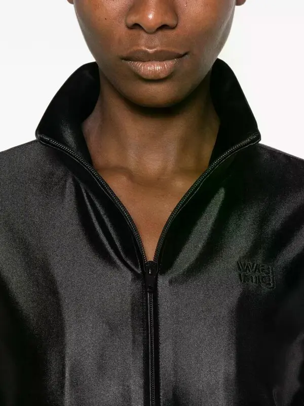 Alexander Wang Satin Track Jacket