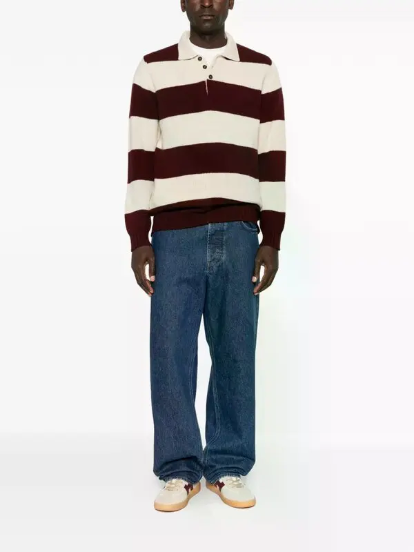 SCAGLIONE Striped Wool Sweater
