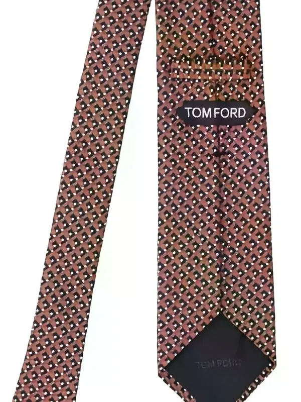 TOM FORD Geometric-pattern Tie